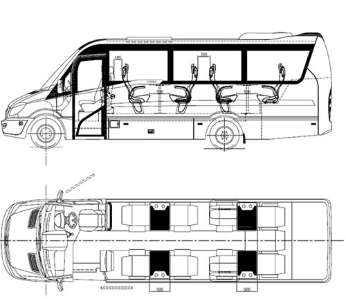 Class B VIP Minibus - The Ultimate In Touring Comfort